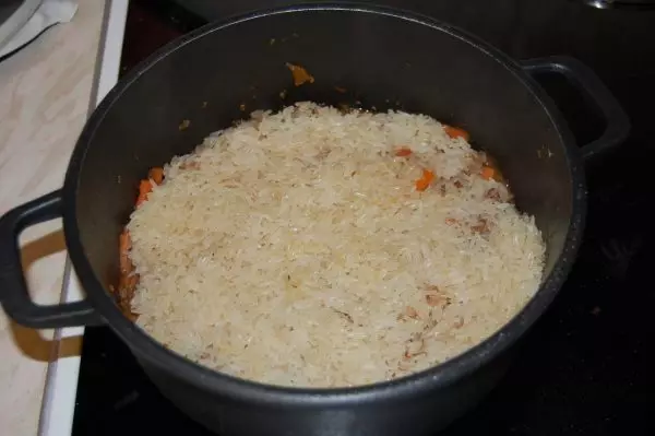 Adding rice