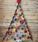 Wand Weihnachtsbaum