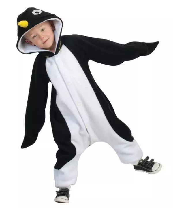 Penguin Costume: Jumpsuit