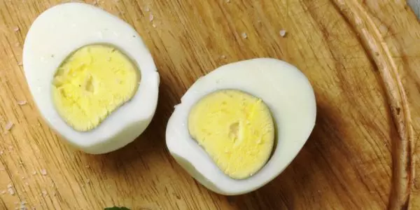 Popoliuotas virtas kiaušinis