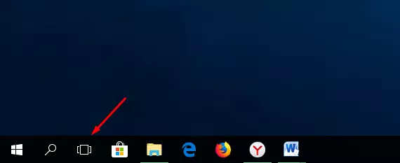 Skift mellem Windows 10-stationære computere - hvordan man organiserer et virtuelt sted at arbejde 4234_3