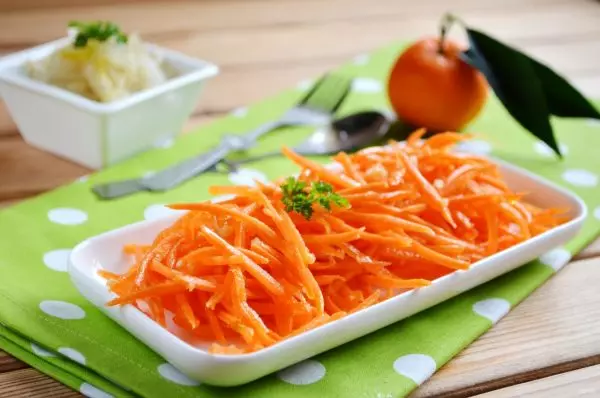 Korean carrots.