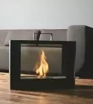 Rectangular Tofauti Fireplace.