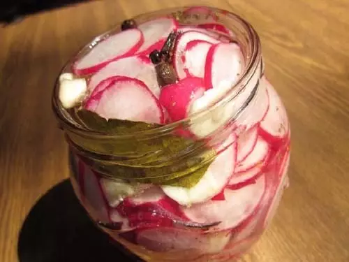 Radish sa bangko