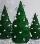 Příbory vánoční strom