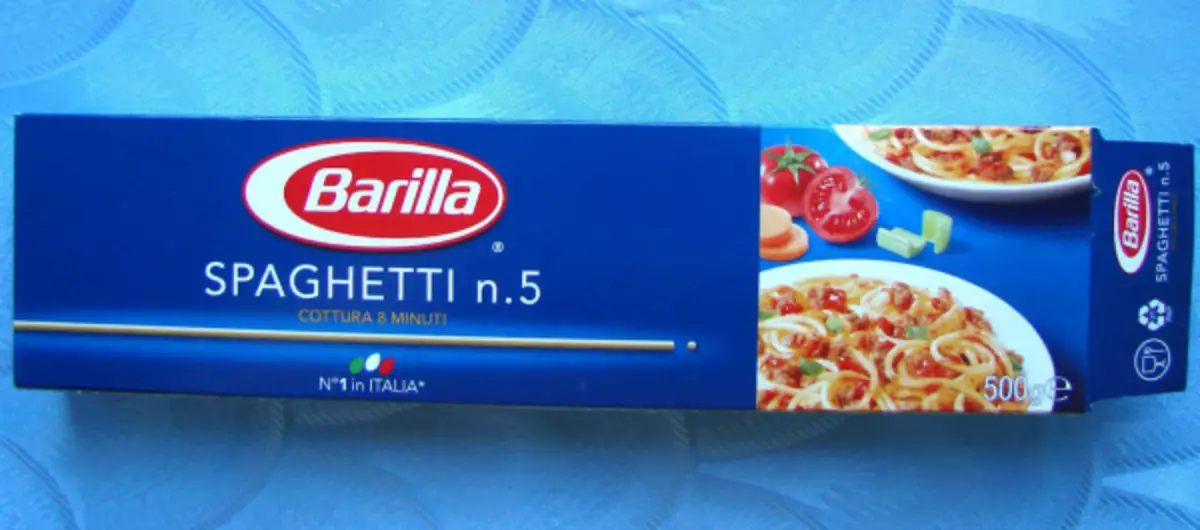 Spaghetti Barilla.