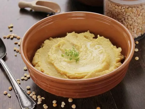 Pea hummus.