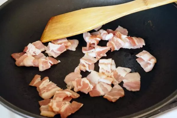 Frying Bacon.