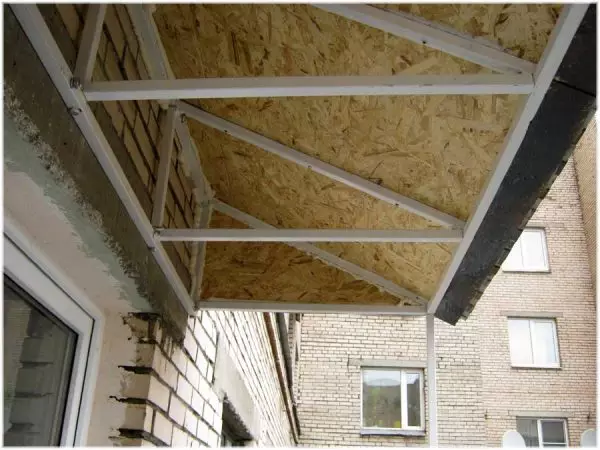 Unpaved ûnôfhinklik type dak foar balkon