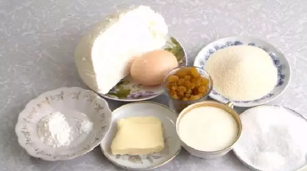 Keju Cottage, Manka, Telur, Minyak, Gula, Kismis