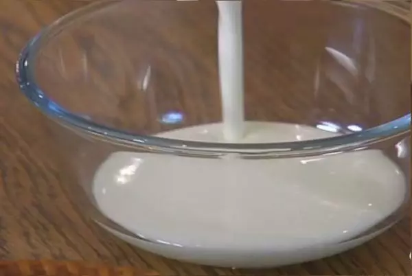 Kefir in a bowl