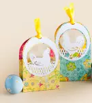 Caixas de Pascua decoradas con augas