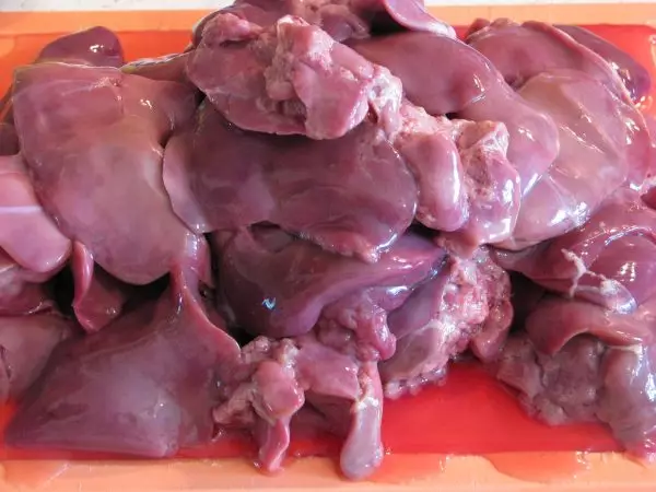 İşlenmiş tavuk karaciğeri
