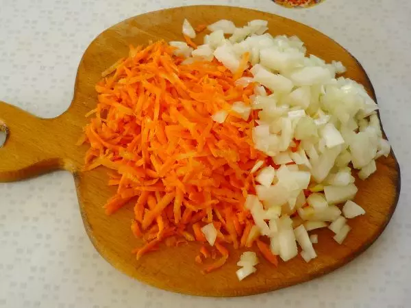 Cebollas y zanahorias