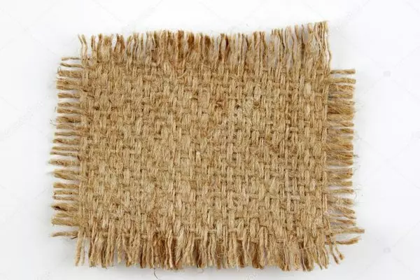 Burlap একটি টুকরা