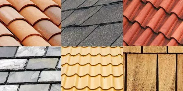 Types of roofing