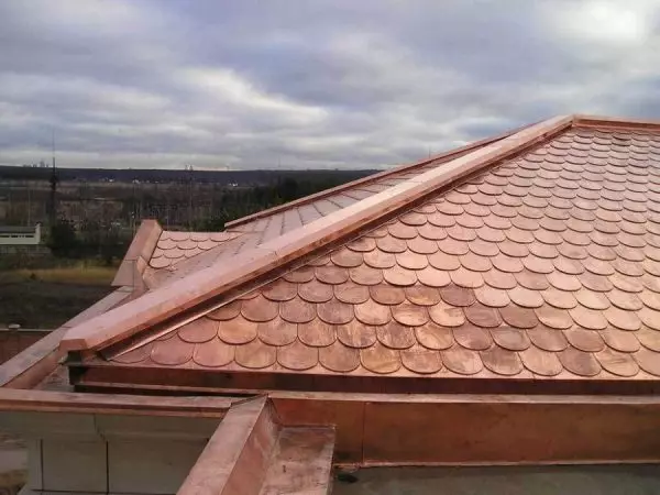 Copper folding roof