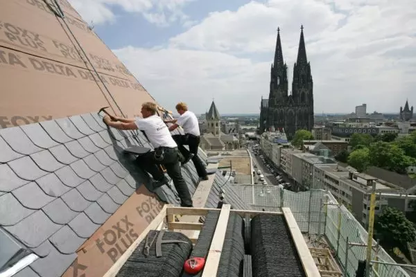 जर्मन में बढ़ती छत