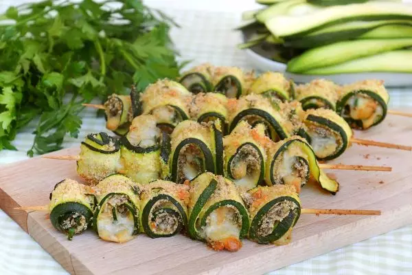 Zucchini Kebabs