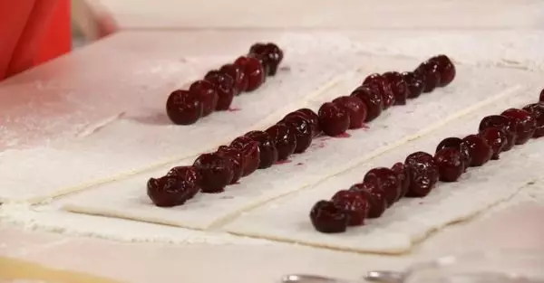 Tworzenie części spiralnego ciasta