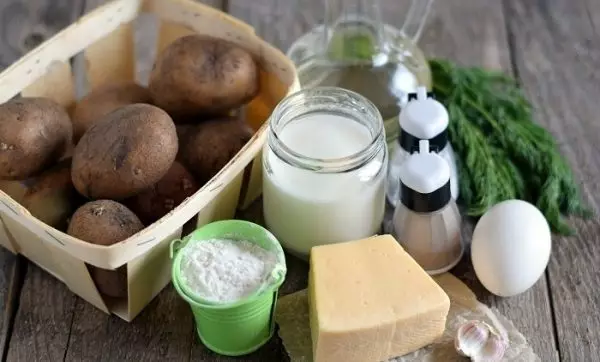 מוצרים עבור פנקייק תפוחי אדמה עם גבינה