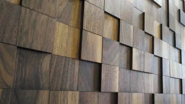 Panell de fusta des dels encanteris finals