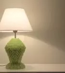 Lamp gyda gwaelod lego