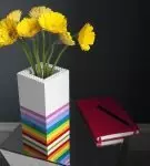 Blommor i en vas från Lego