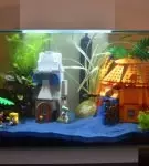 Aquarium o Sbwng Lego Bob