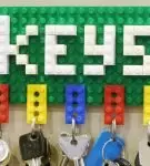 LEGO-nøgle med hængende nøgler