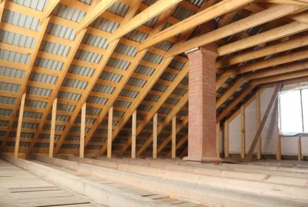 Types of rafter systems with description and characteristic, as well as the features of their device and installation
