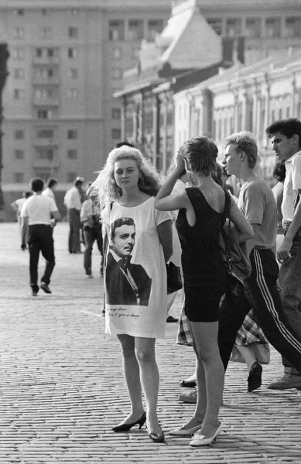 Pige på Red Square