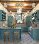 Graceful Provence style in the design of the kitchen