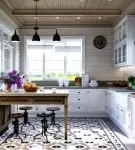 White Kitchen in the style of Provence