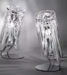 Lampy z kryształowych okularów