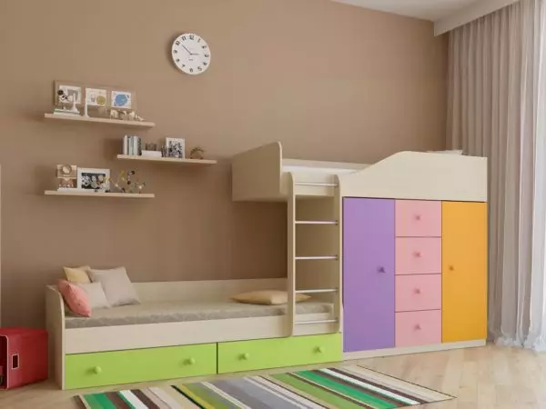 Hogyan készítsünk egy emeletes ágyat magadnak: egy rendszer, lépésről-lépésre oktatás és egyéb + rajzok, fotók és videók