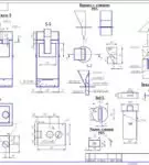 Drawing-oven voor bad van staal