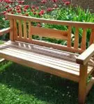 bench ໄມ້