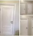 Паалан бүрэхтэй цагаан дотоод хаалга