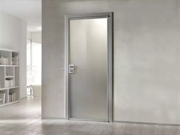 Drzwi szklane w stylu minimalizmu
