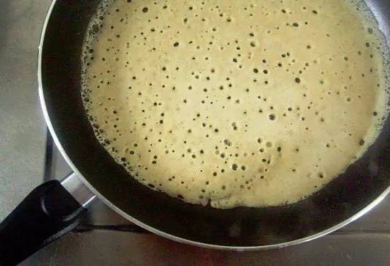 Frying pancake