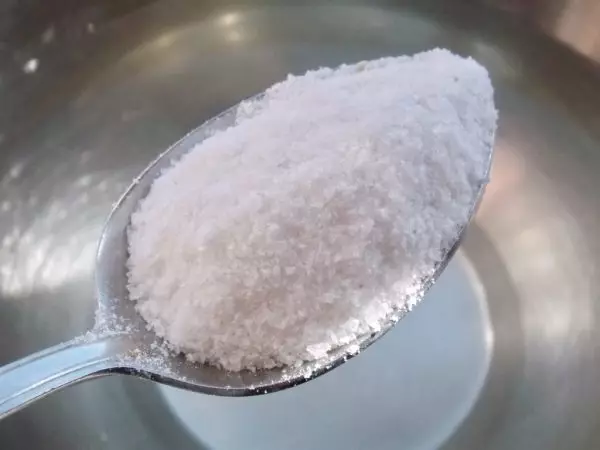 Sól w łyżce dla marynaty