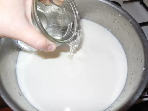 Melk en water