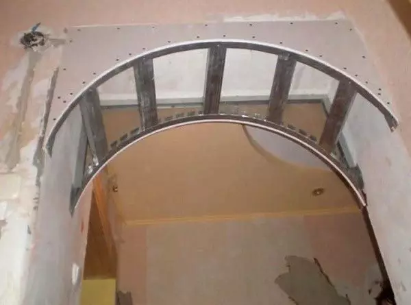 Installation of plasterboard on a metal frame