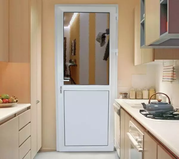 Pintu interior PVC di dapur