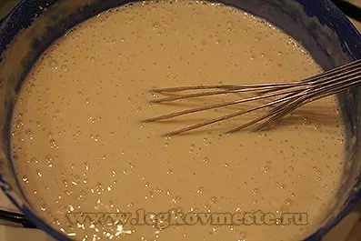 Ready dough for custard pancakes