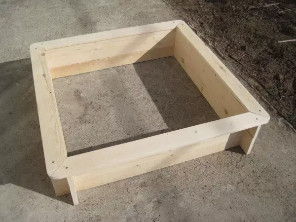 Wooden Sandbox Case.