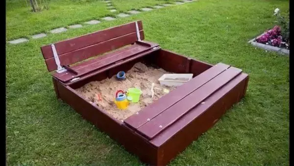 Sandbox Modell med lokk