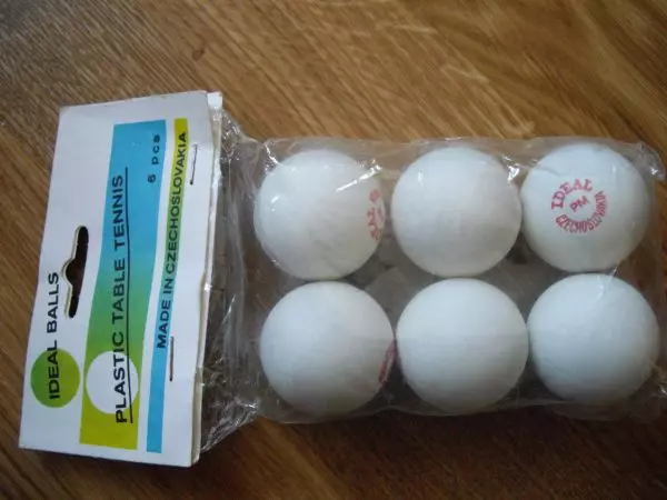 Ping Pong Balls.